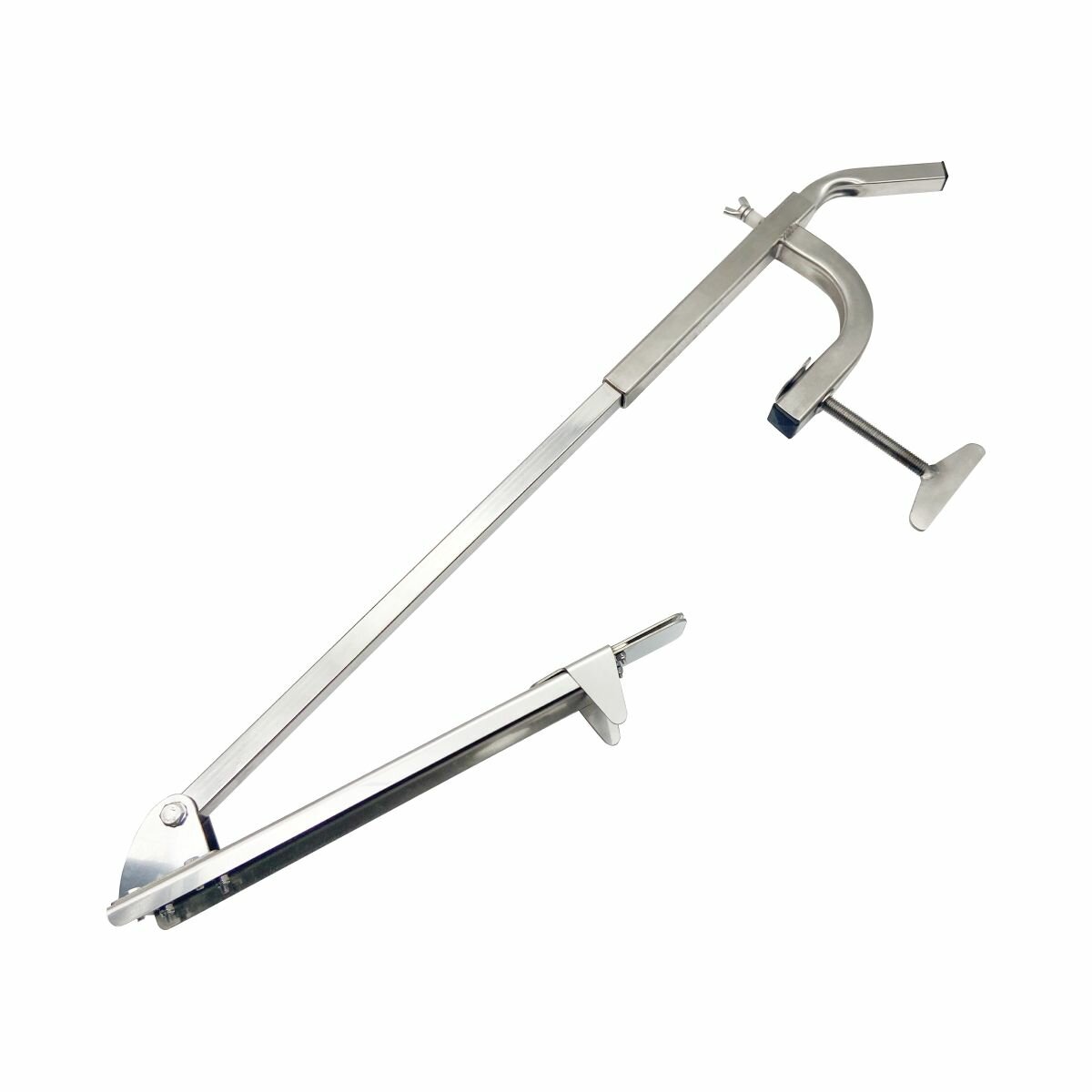 Держатель датчика эхолота GARMIN, съемный прямой кронштейн крепление струбцина на транец лодок быстр