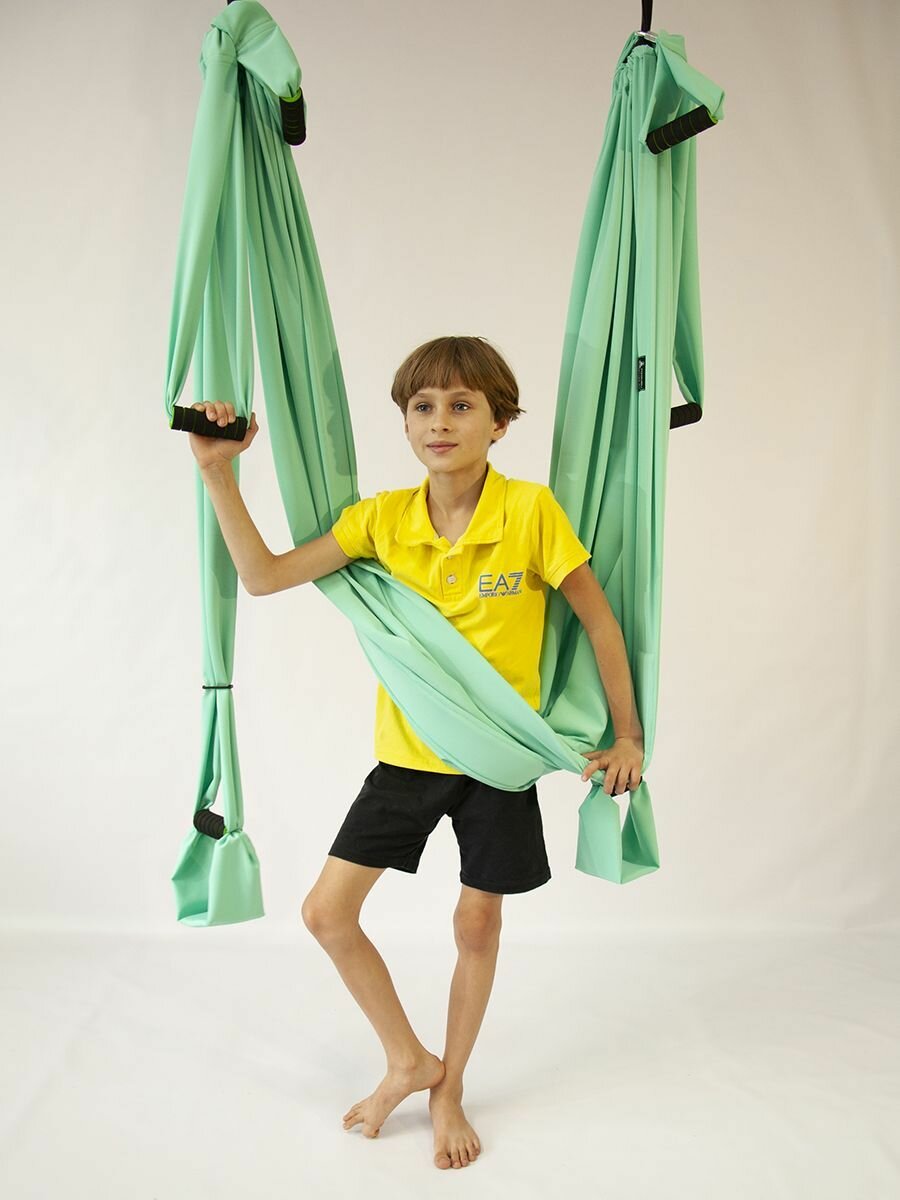 Сенсорный развивающий гамак для йоги для детей