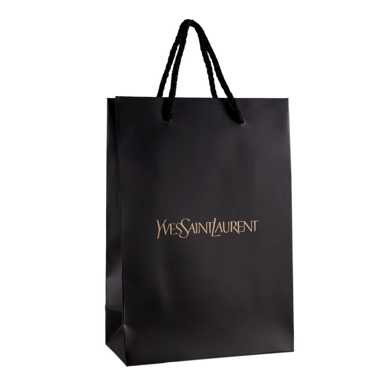 "Yves Saint Laurent" - подарочный пакет, 26x18x9см