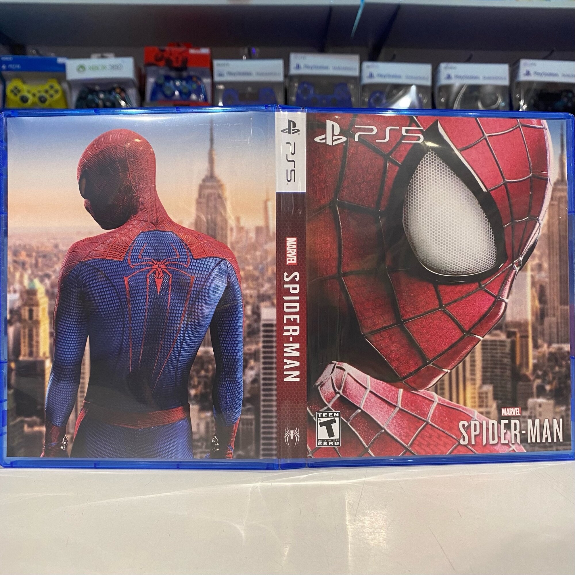 Эксклюзивная обложка PS5 для Spider Man / Человек паук №45