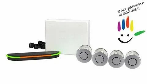 AAALine SLED-14 Silver Парктроник с классическими датчиками (4шт)