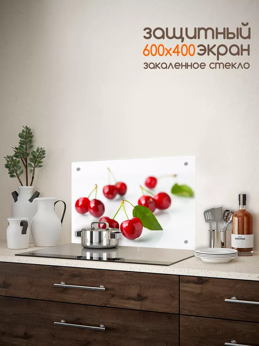 Фартук кухонный на стену 400х600мм защитный экран
