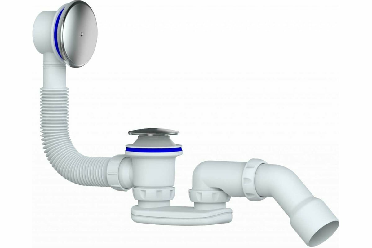 Unicorn Обвязка на ванну 1 1/2х40 Click-Clack с отводом 40х40/50 S121E для монтажа