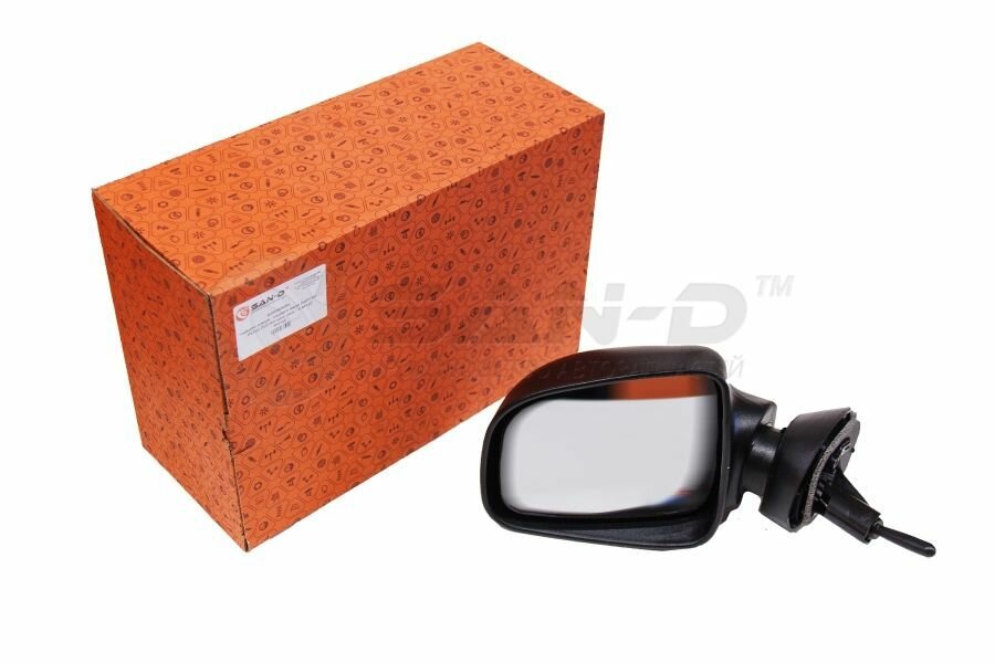 Зеркало наружное заднего вида Лада Ларгус / Рено Логан / Сандеро / Дастер механическое левое / 8200965091