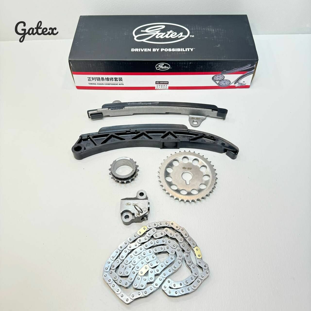 Комплект ГРМ HAVAL Jolion, H6, M6, H2/Хавал Джолион 4G15 фирма GATES KC03RB124-06