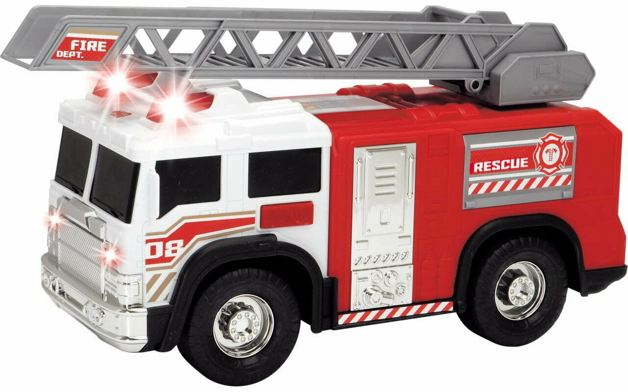 Пожарная машина 30 см свет звук выдвижная лестница