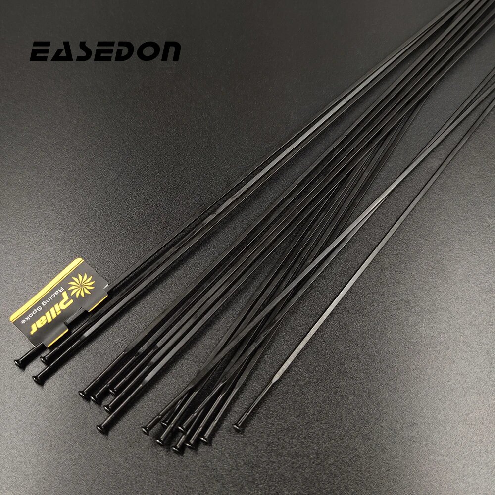 Пillar PSR Aero 1423 черные спицы для велосипеда 10 шт. 256mm