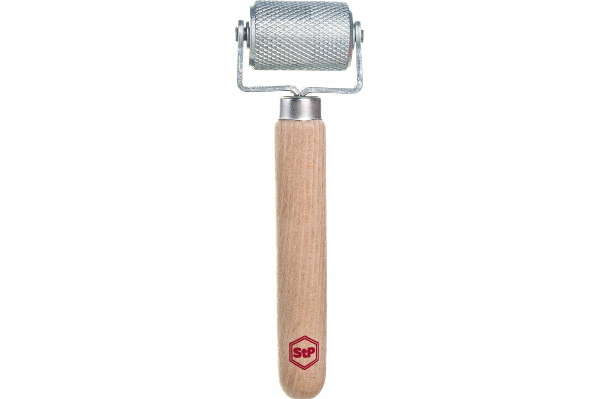 Валик прикаточный металлический STP 29266 для раскатки теста и обработки поверхностей