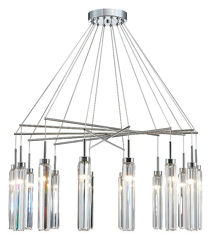 Подвесная люстра Newport 4520 4524+10/S chrome