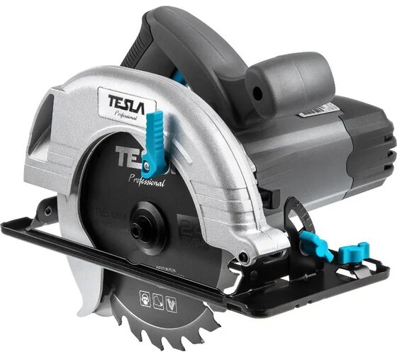 Пила циркулярная TESLA TCS1400 1400Вт 4800об/мин 185x20мм макс. пропил 63мм