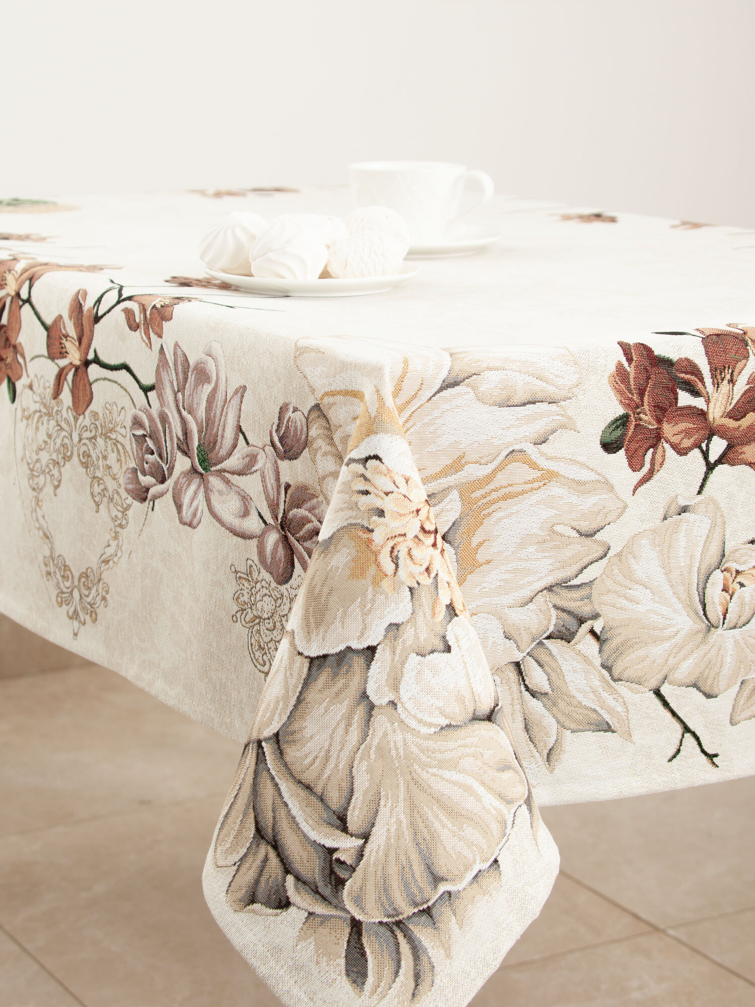 Скатерть Le Gobelin Фиджи 140х260 см