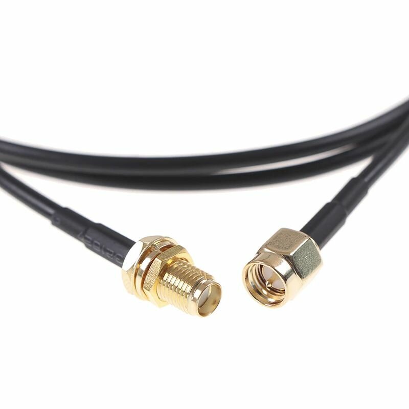 Кабель-удлинитель для антенн Wi-Fi разъем rp sma длина 2 м