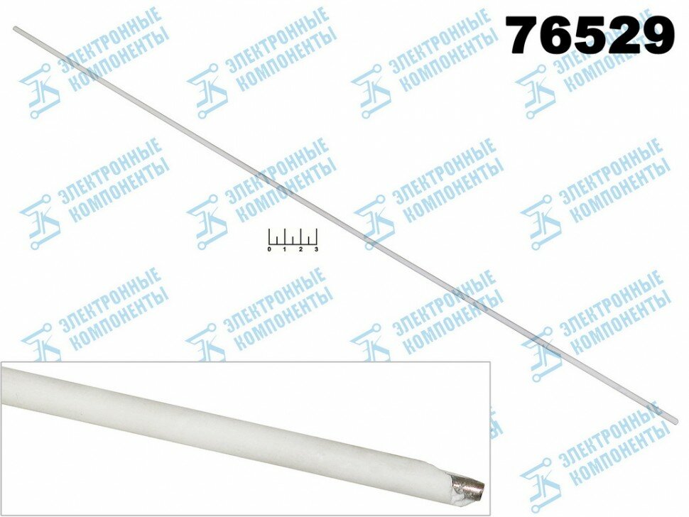 Припой высокотемпературный Ecobraz 30% белый прут (38230)