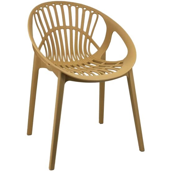 Стул обеденный Stool Group Takeo, пластик бежевый
