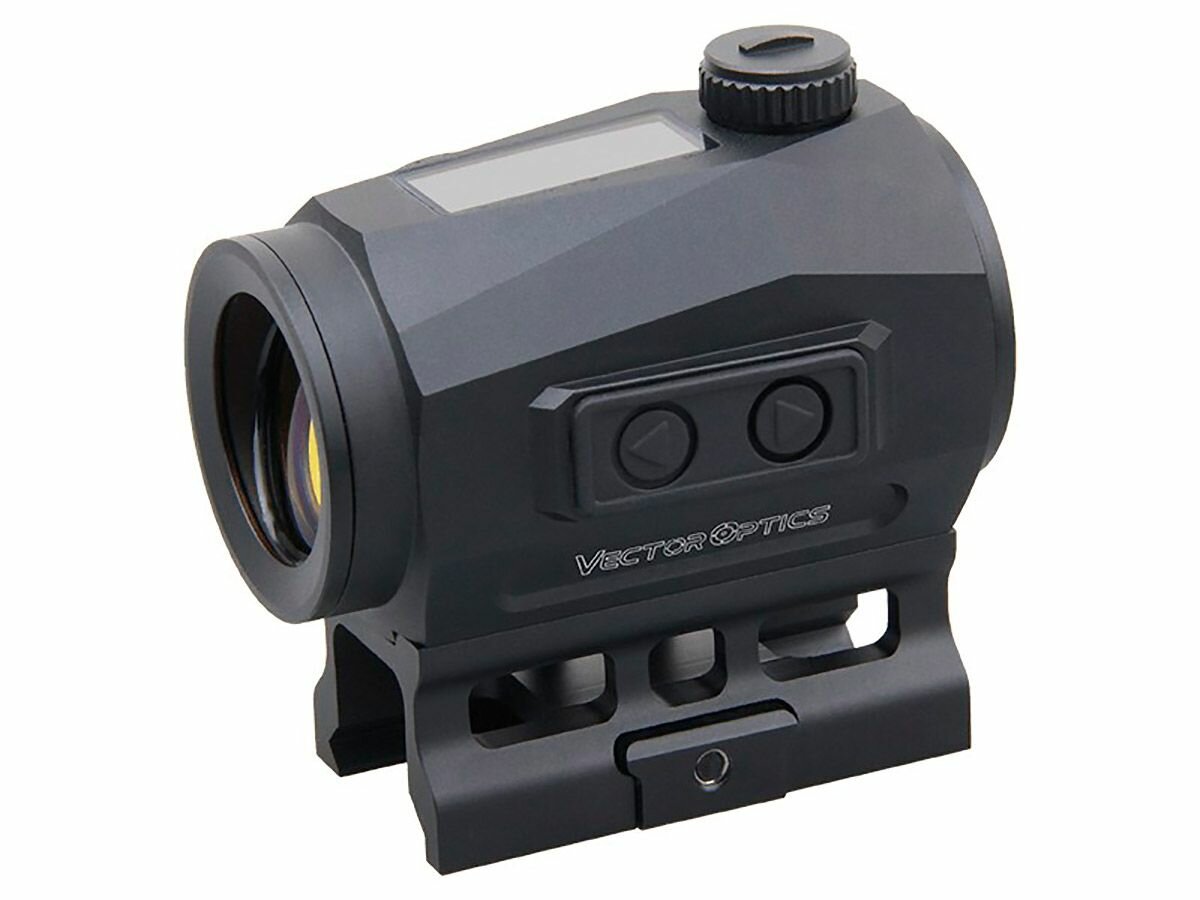 Коллиматор Vector Optics Scrapper 1x25 Solar, закрытого типа, MRS, красная, 8+2NV, на Weaver, IP67, 190г SCRD-SM46