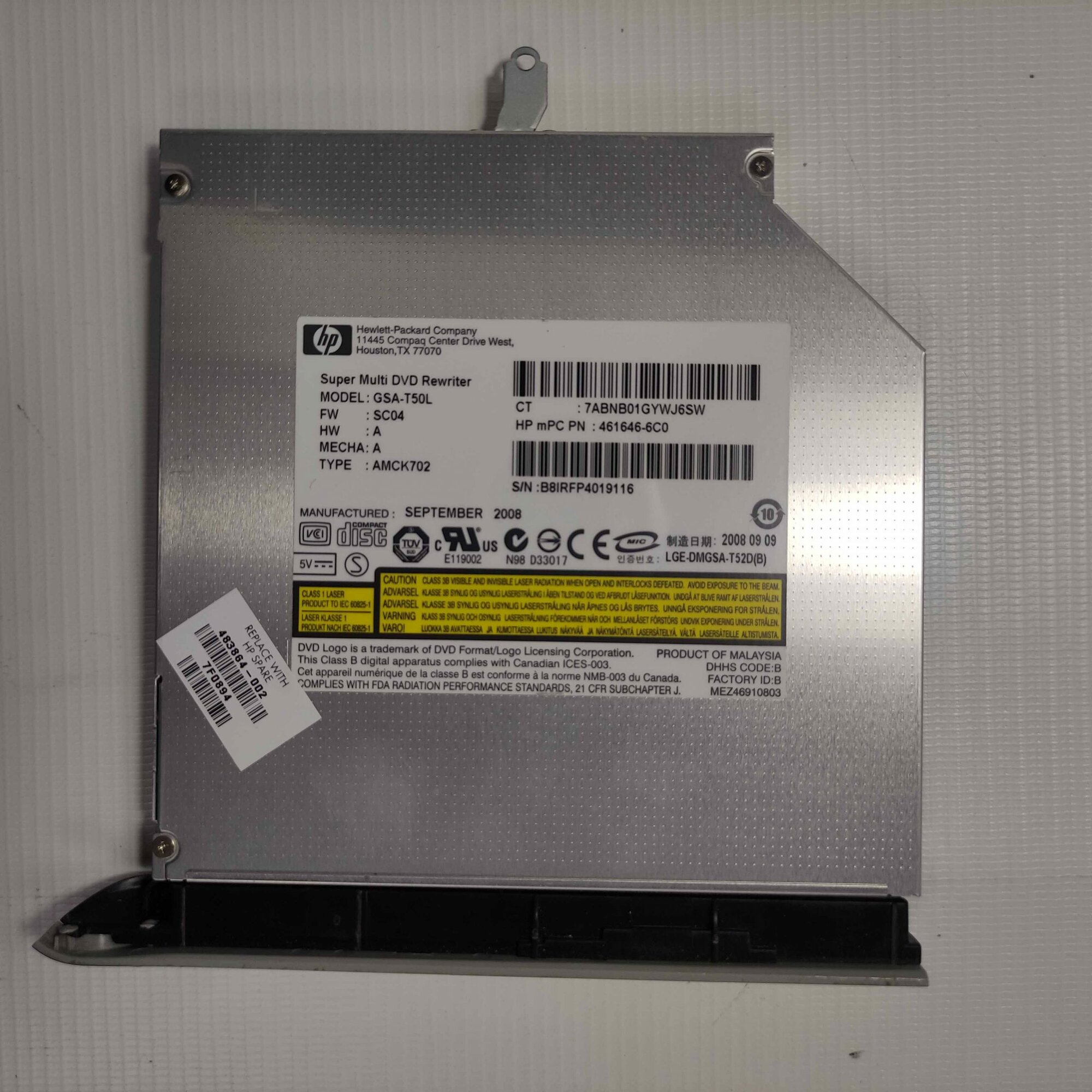 DVD Привод Gsa-t50l