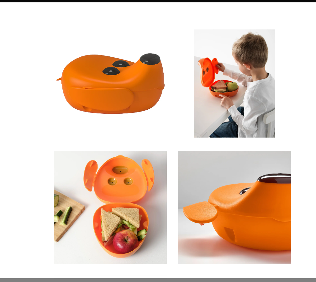 Контейнер для завтрака SMASKA IKEA