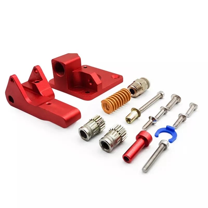 Обновленный двухступенчатый экструдер Mk8 для экструдера 3d принтера Ender 3 CR10 CR-10S PRO RepRap 1,75 мм с алюминиевым приводным шкивом