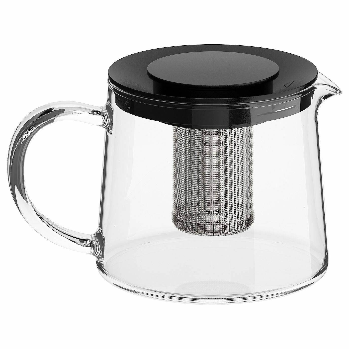 RIKLIG Чайник заварочный, стекло, 0.6 л, IKEA (40381093)