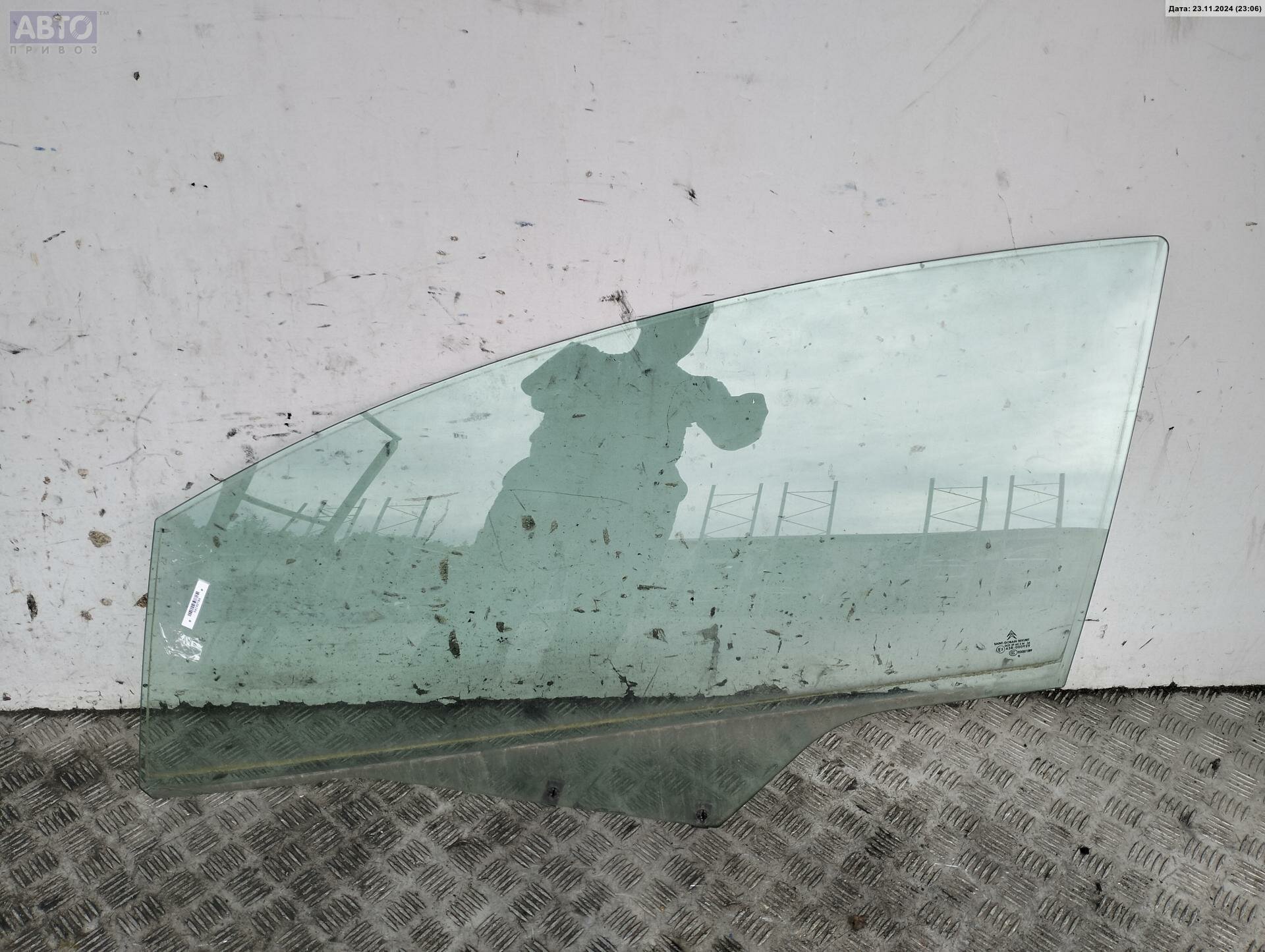 Стекло двери передней левой Citroen C4 (2004-2010)