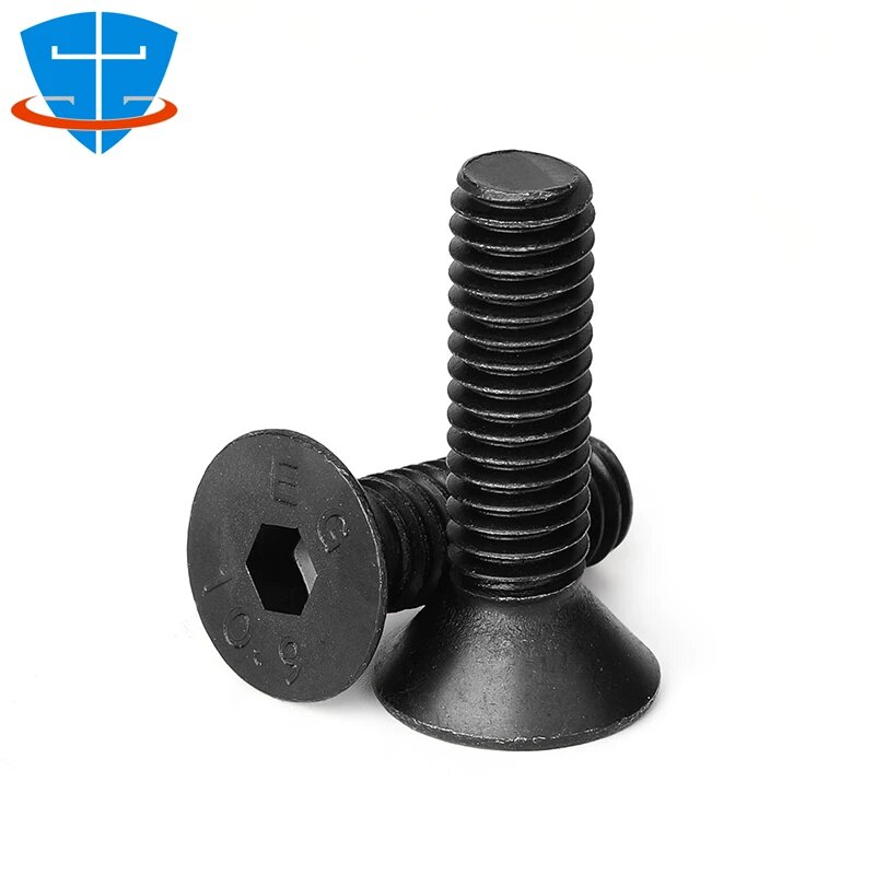 SHOUZHENG FASTENER Болты шестигранные стальные 10шт 8-32, 1/2"