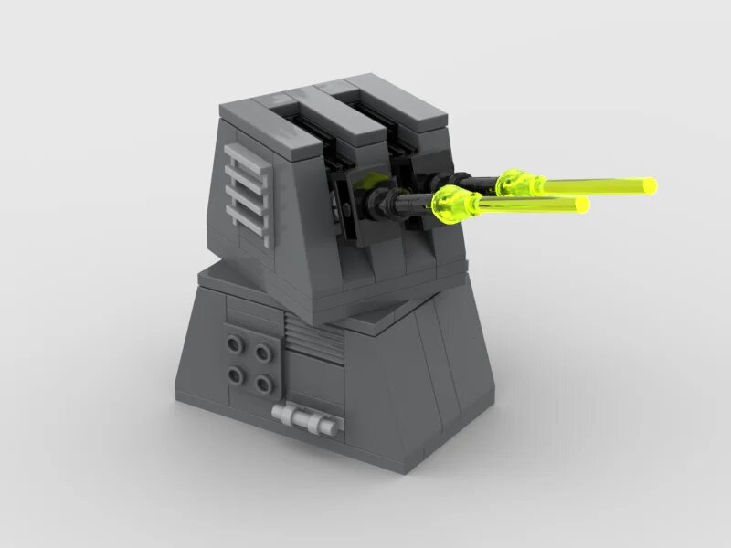 Блочные кирпичи для сборки оружия You Shine Turbo Laser