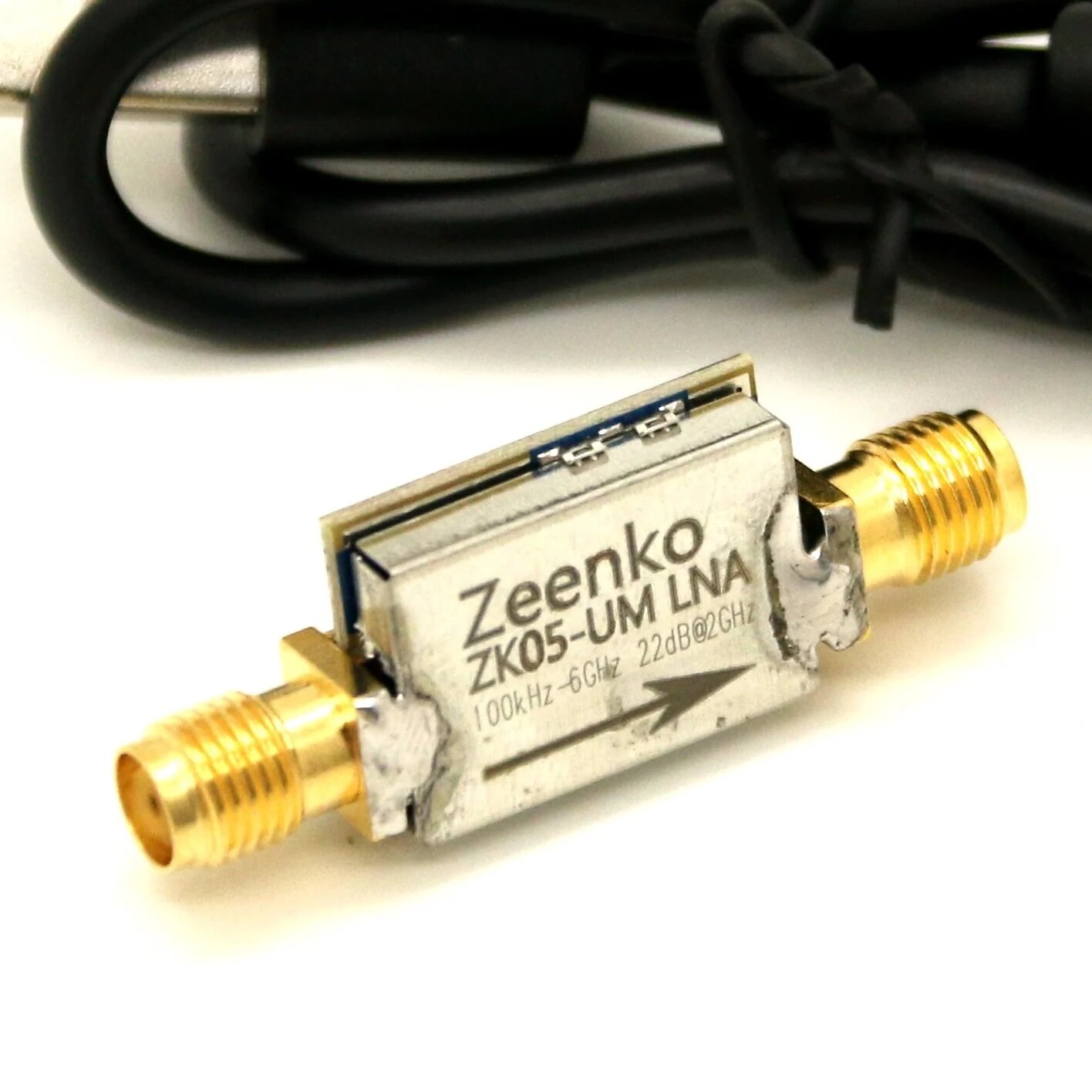Усилитель Zeenko UM 100 КГц-4 ГГц/6 ГГц/10 ГГц USB, ZK05-UM