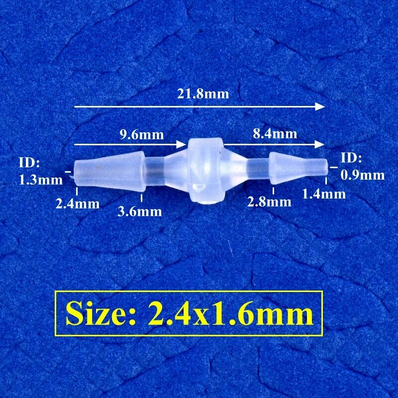 SgooHan редукционные соединители для микро-оросительного шланга 2.4x1.6mm, 20 Pieces