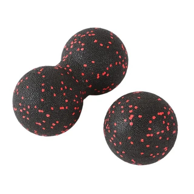 Массажный мяч двойной Red Set для фитнеса