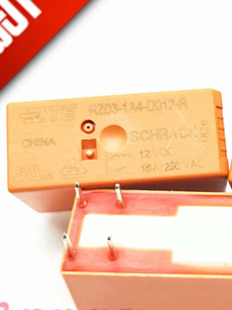 Реле RZ03-1A4-D012-R 12В, 2 шт, 12 В постоянного тока, 16 А