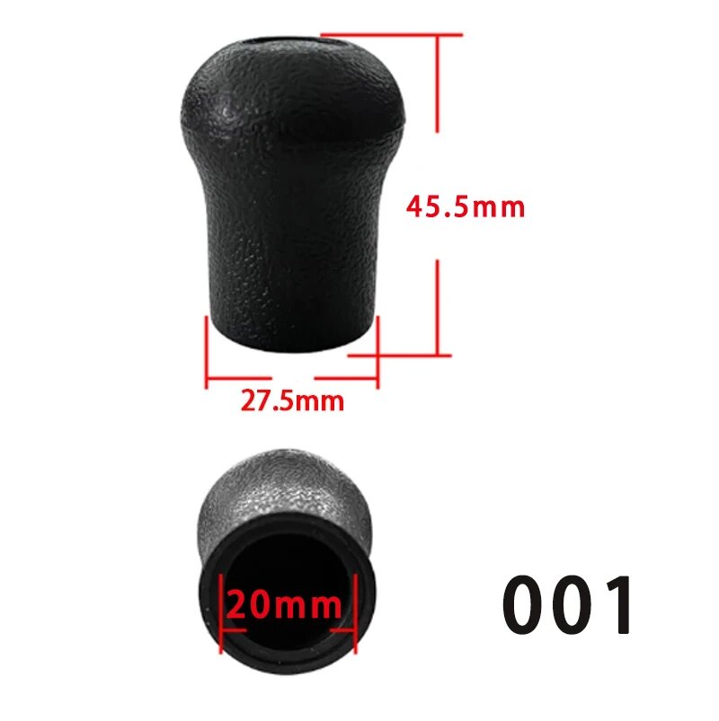 TAKEDO QBC анальные колпачки для удочек Черный, ID20mm