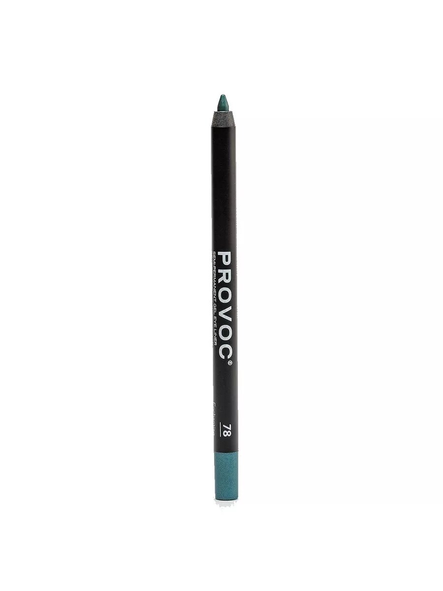 Provoc Gel Eye Liner 78 Полуперманентный гелевый карандаш для глази (мор волны, тем, шимм) 1,2 г