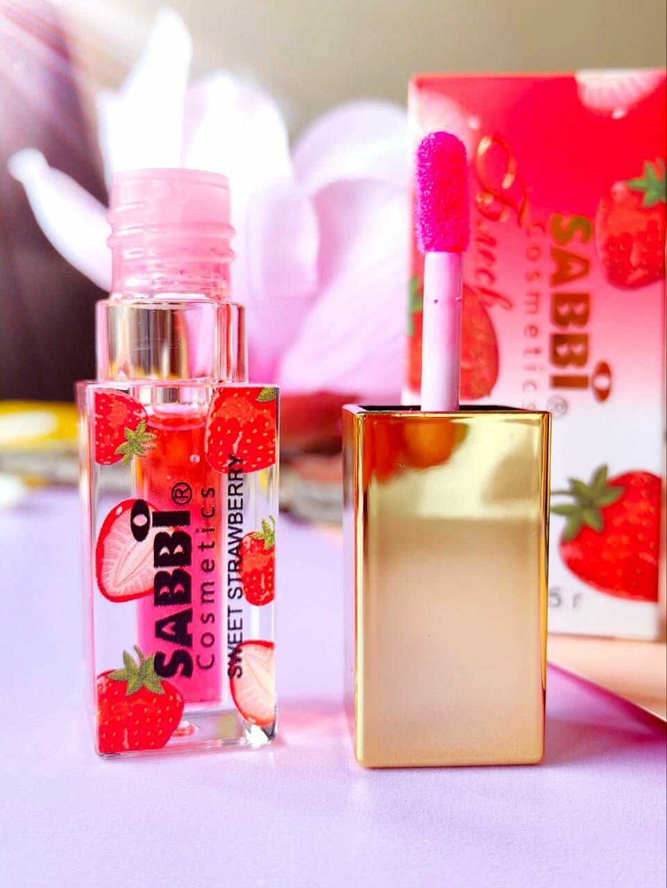 Тинт для губ увлажняющий, проявляющийся с маслом авокадо