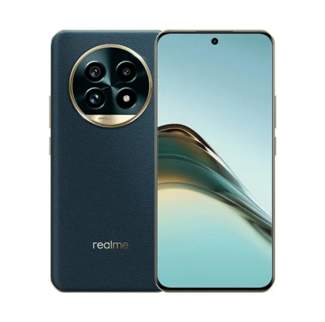 Realme Смартфон Глобальная версия realme 13 Pro Plus 5G NFC Snapdragon 7S Gen 2 5200 мАч Батарея 80 Вт SUPERVOOC Двойная камера OIS с разрешением 50 Мп Global 12/256 ГБ, зеленый