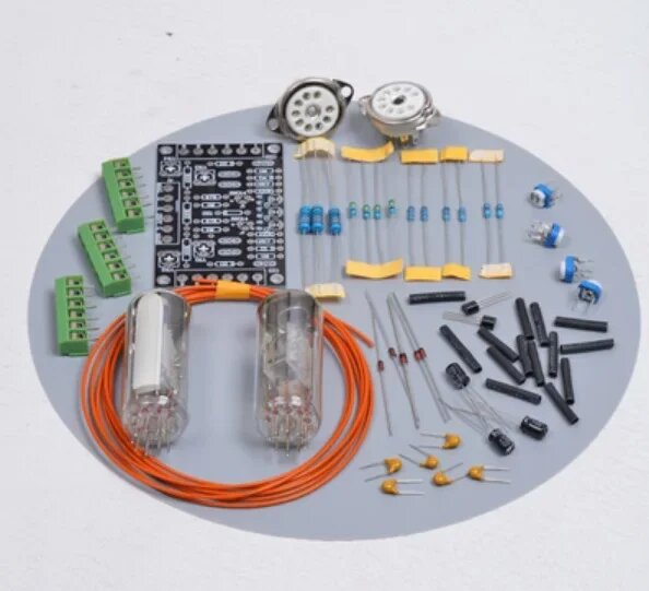Двухканальный индикатор уровня 6E2 SHANGSIMOUDLECX, Diy Kits