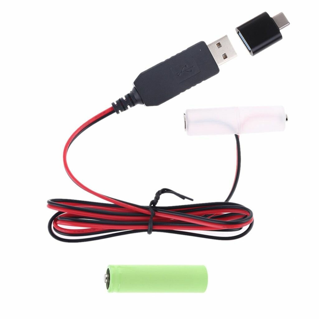 (1 комплект) AA5 Eliminator Cable с головкой типа C - 3 В - 1 метр