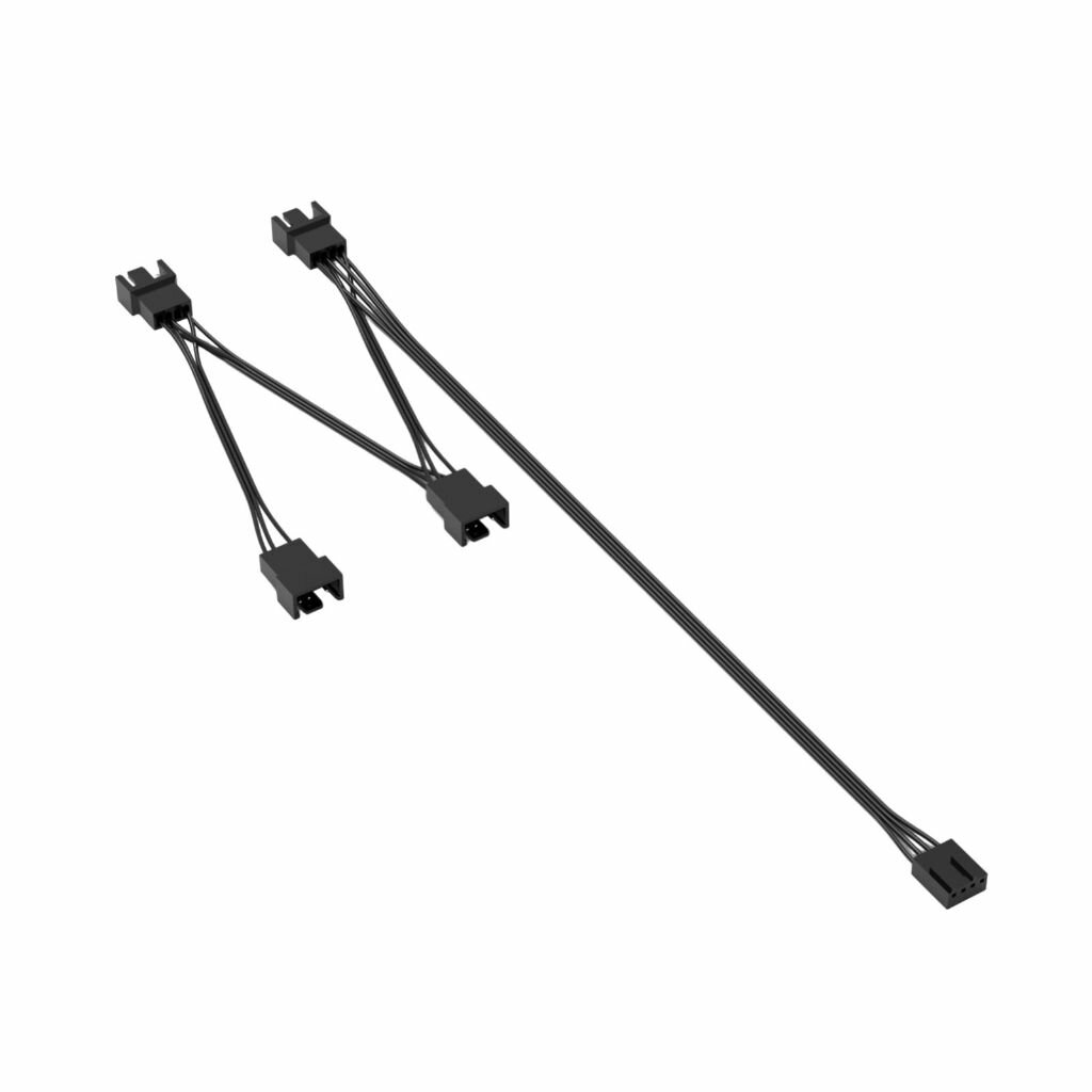 Удлинительный кабель для контроля температуры PWM с 4 контактами-черный-1 строка