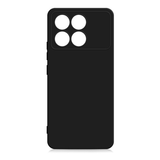Накладка силикон для POCO F6 Pro Черный