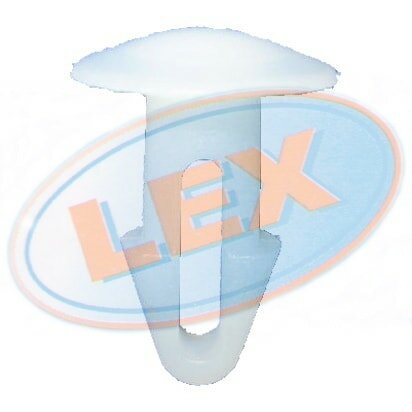 Клипса пластиковая белая A0009871015 (LEX WW-8170)