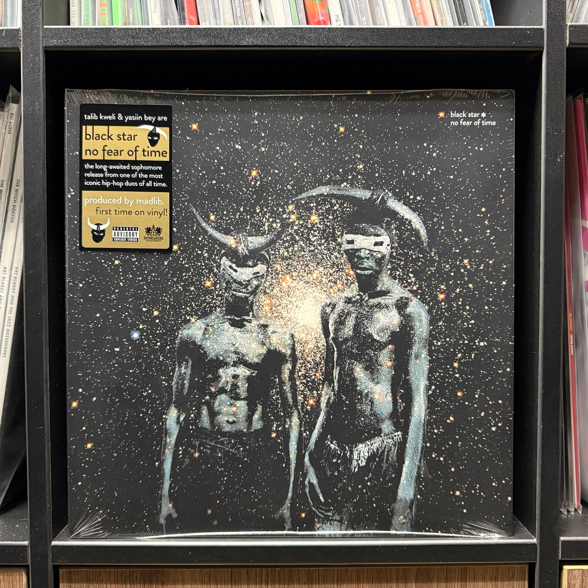 Виниловая пластинка BLACK STAR aka MOS DEF/TALIB KWELI/YASIIN BEY - No Fear Of Time (still sealed, gatefold LP (indie exclusive)) LP Винил