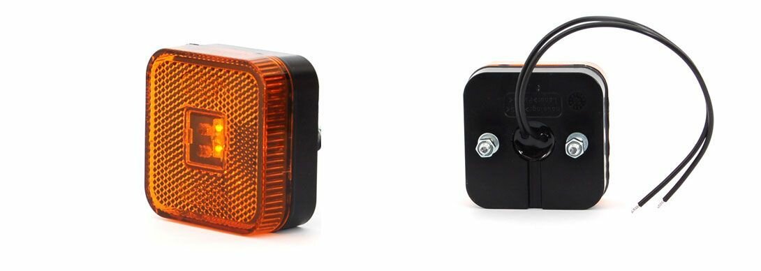 WAS Фонарь габаритный боковой светодиод 12V/24V W63