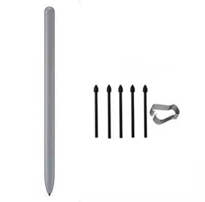 Стилус для Samsung Tab S9 FE S9+ S9 Ultra серый, Серый