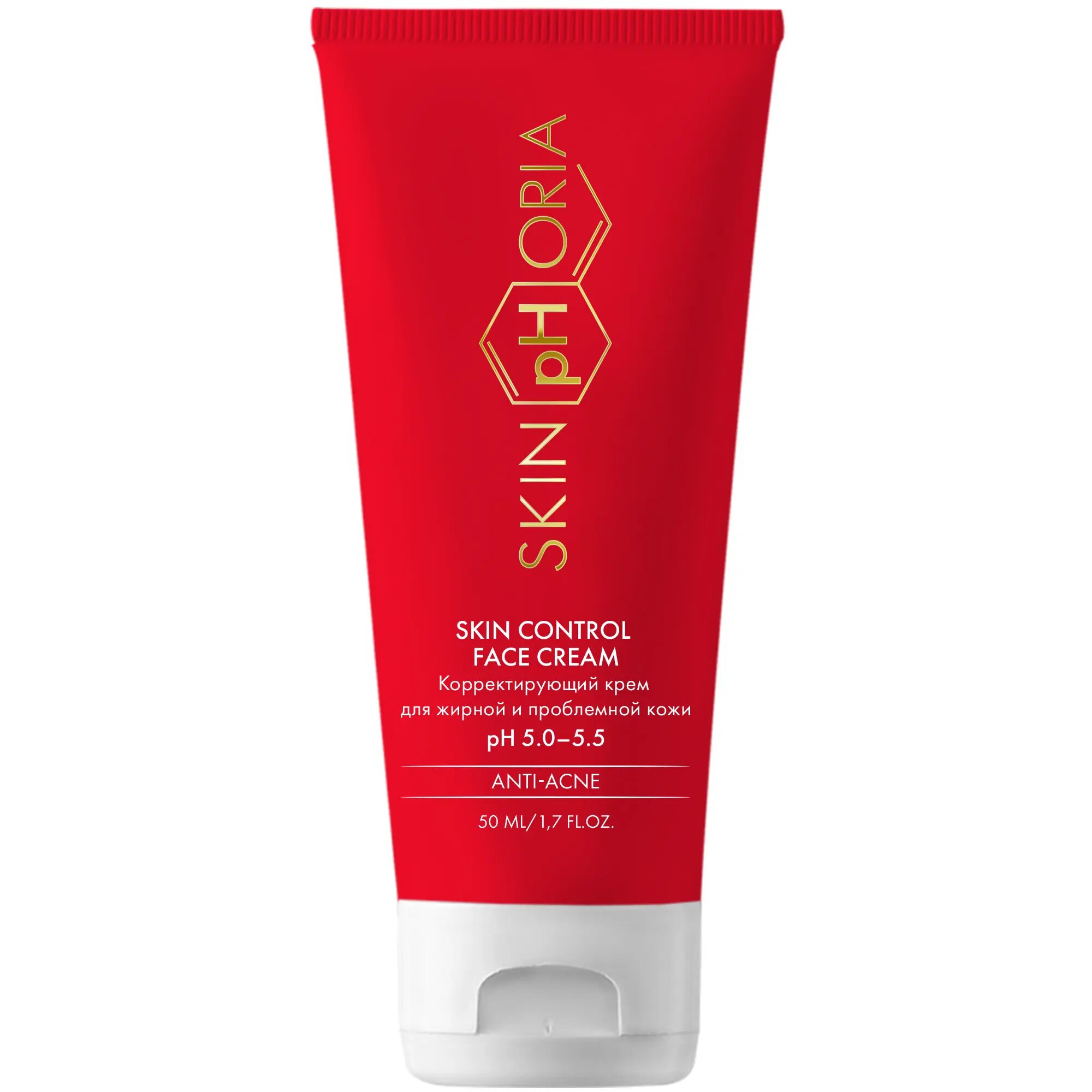 SKINPHORIA ANTI - ACNE Корректирующий крем для жирной и проблемной кожи лица Skin control face cream 50 мл