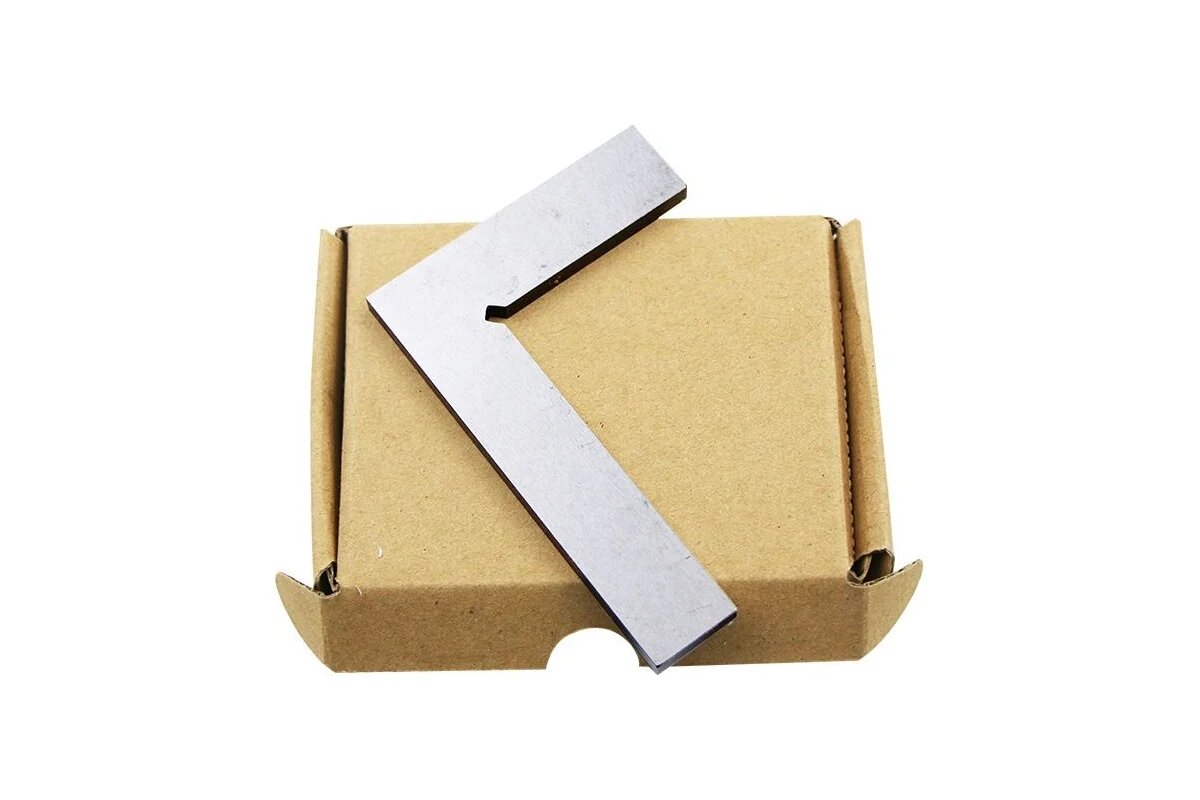 Vitatools Угольник поверочный 100x70 мм DIN 875 - метрологический инструмент точности