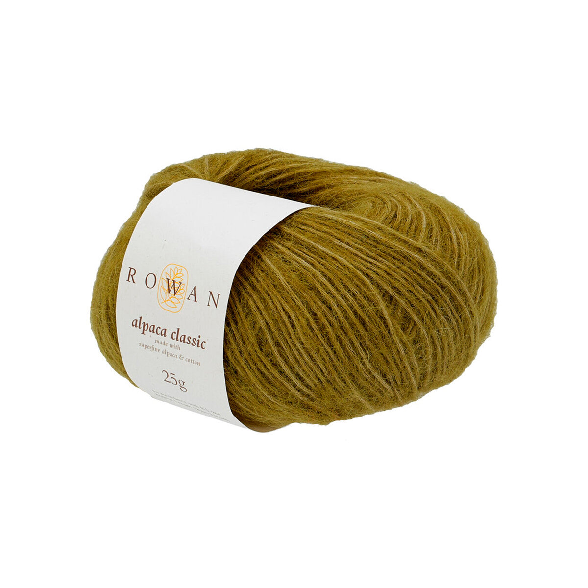 Alpaca Classic /Альпака Классик/ пряжа Rowan, 9802214 (111, green moss (зеленый мох), зеленый)