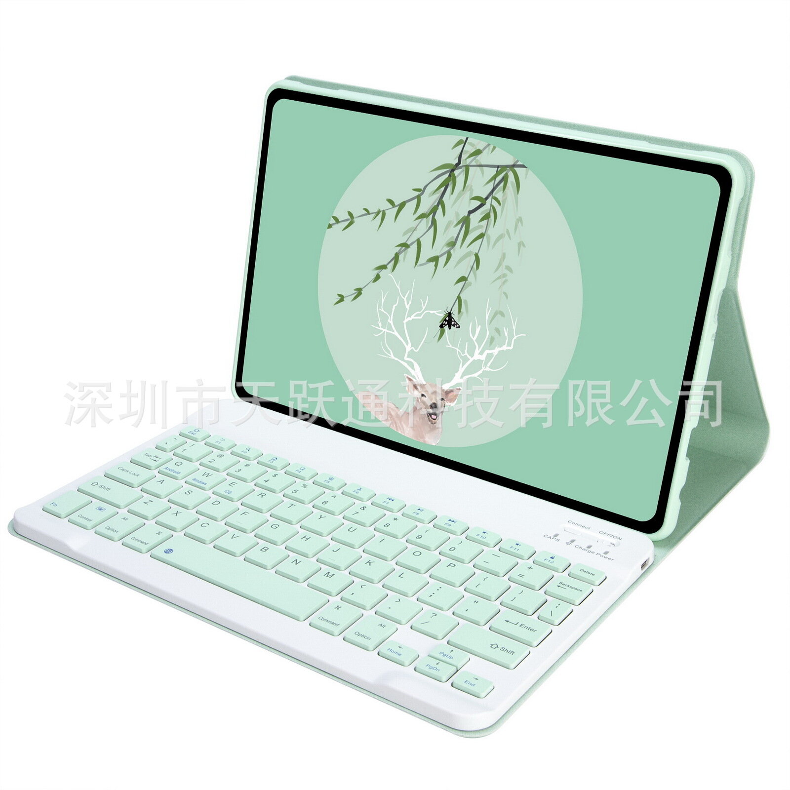 Чехол-клавиатура SM-T220, для Samsung Tab A7 Lite, зеленый