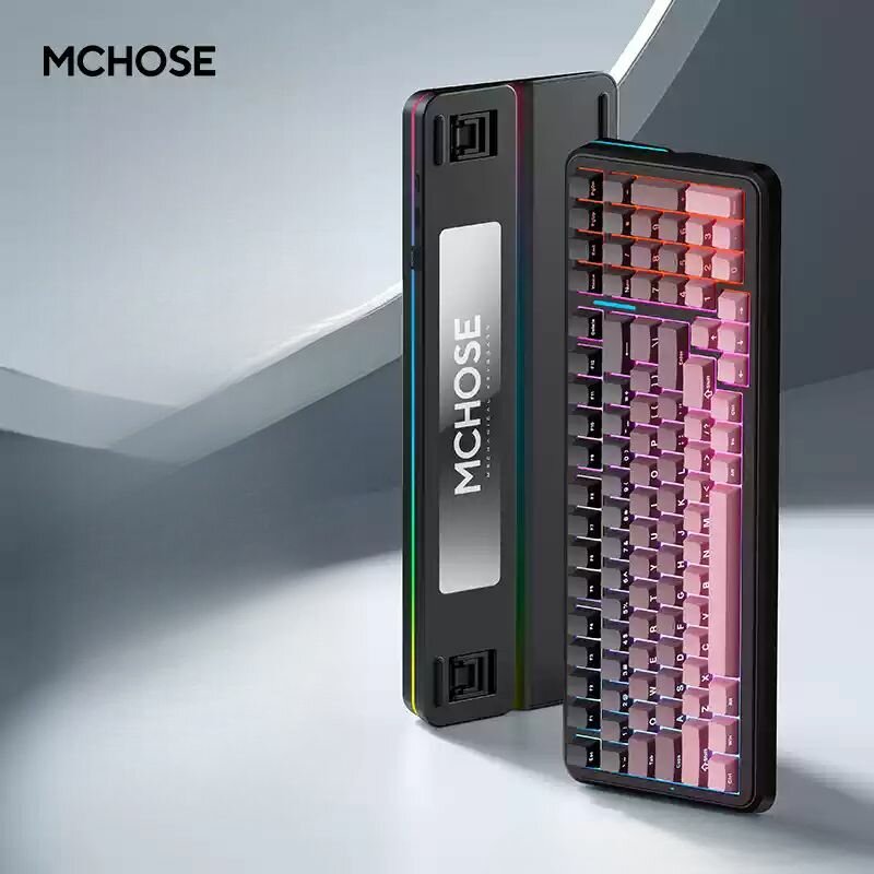 MCHOSE K99 V2 Беспроводная Bluetooth Механическая клавиатура - Luguang Ice Cream Axis