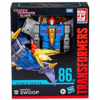 Трансформеры игрушки Transformers Studio Series Leader The Transformers: The Movie 86-26 Dinobot Swoop (21.59cm) F8773