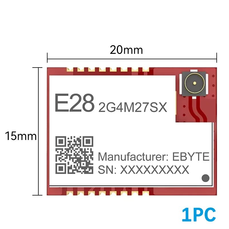 SX1281 Высокоскоростной модуль расширенного спектра LoRa SPI 2,4 ГГц COJXU E28-2G4M27SX 27 дБм Модуль SMD Вторичная разработка