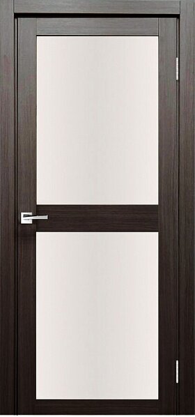 Межкомнатная Дверь Verda Z-6 Грей со Стеклом Сатинат Белый 2000х800мм (Полотно 1шт) / Верда.